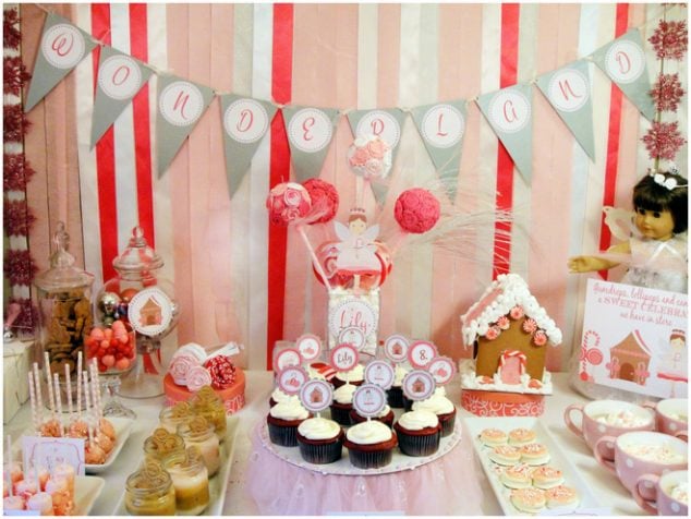 A Fairy Birthday, Candy Cane Party! | Pizzazzerie
