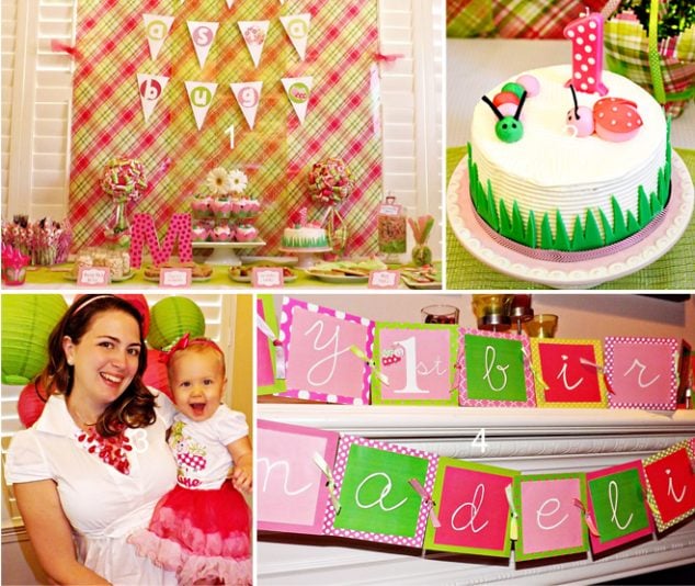 Pink Girly Bug Party! | Pizzazzerie