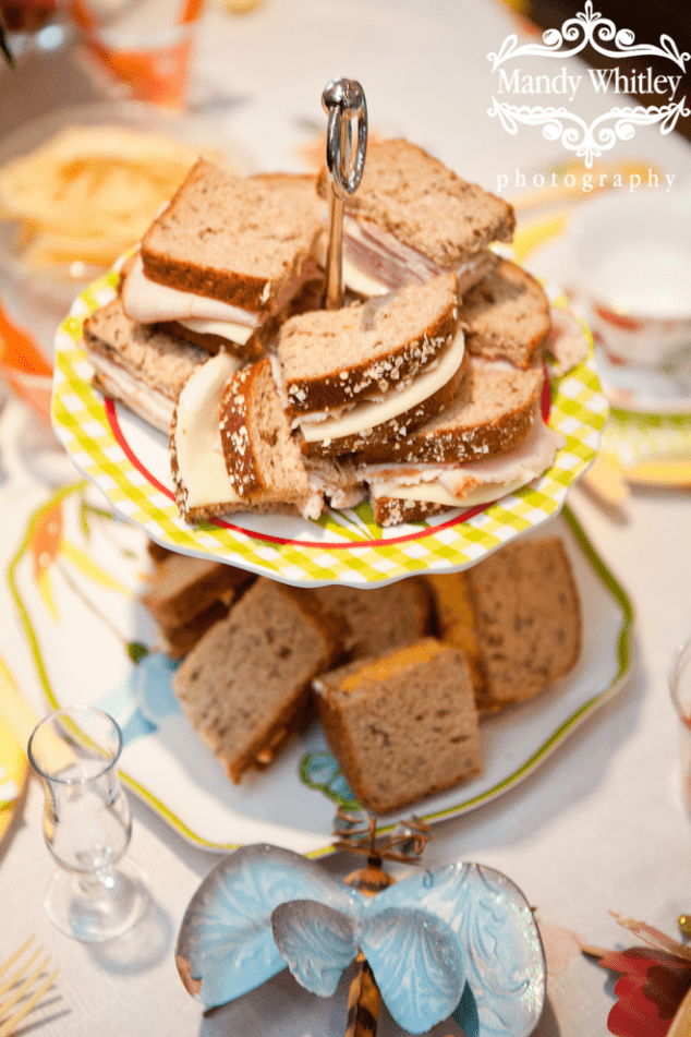 {Party Feature} Colorful Little Girl's Tea Party! | Pizzazzerie