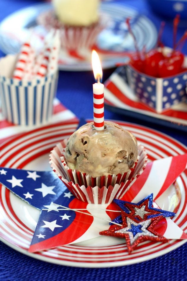Mini Ice Cream Cakes for Labor Day! | Pizzazzerie