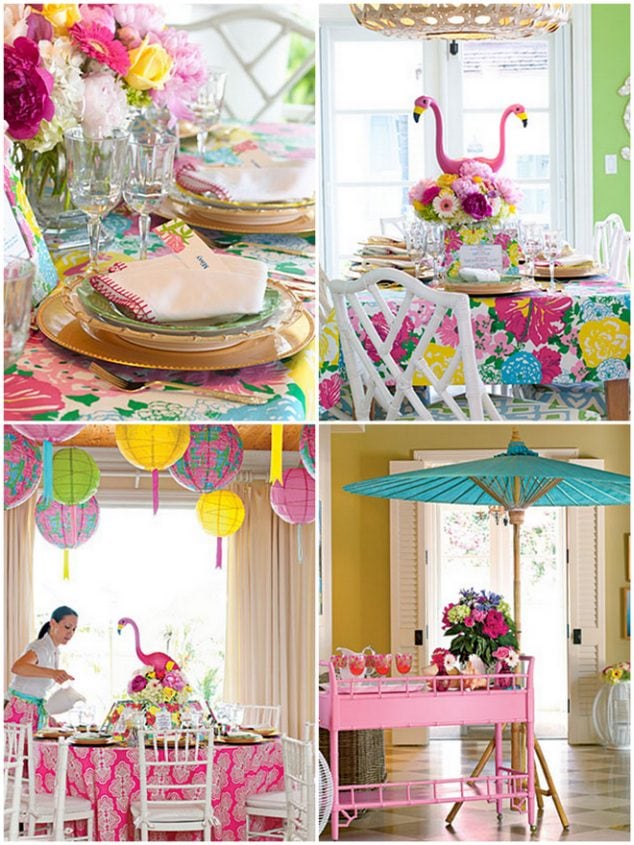 Lilly Pulitzer Inspired Party Ideas | Pizzazzerie