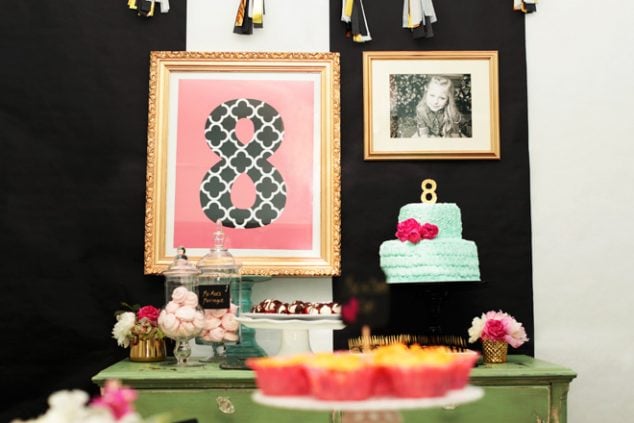 "Cake Decorating Themed" 8th Birthday Party | Pizzazzerie