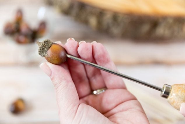 Tutorial: DIY Acorn Drink Stirrers | Pizzazzerie