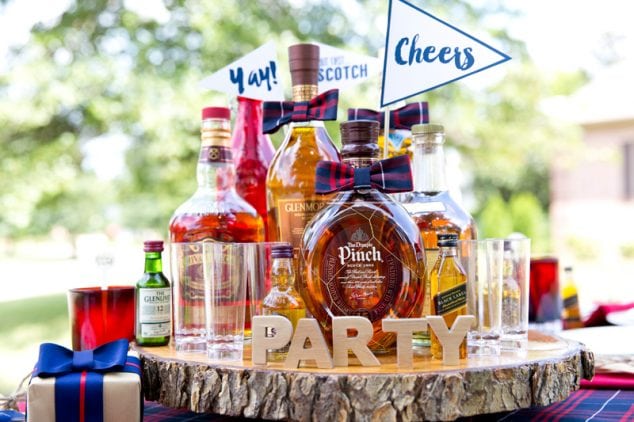 A Dapper Scotch Themed Birthday Party | Pizzazzerie