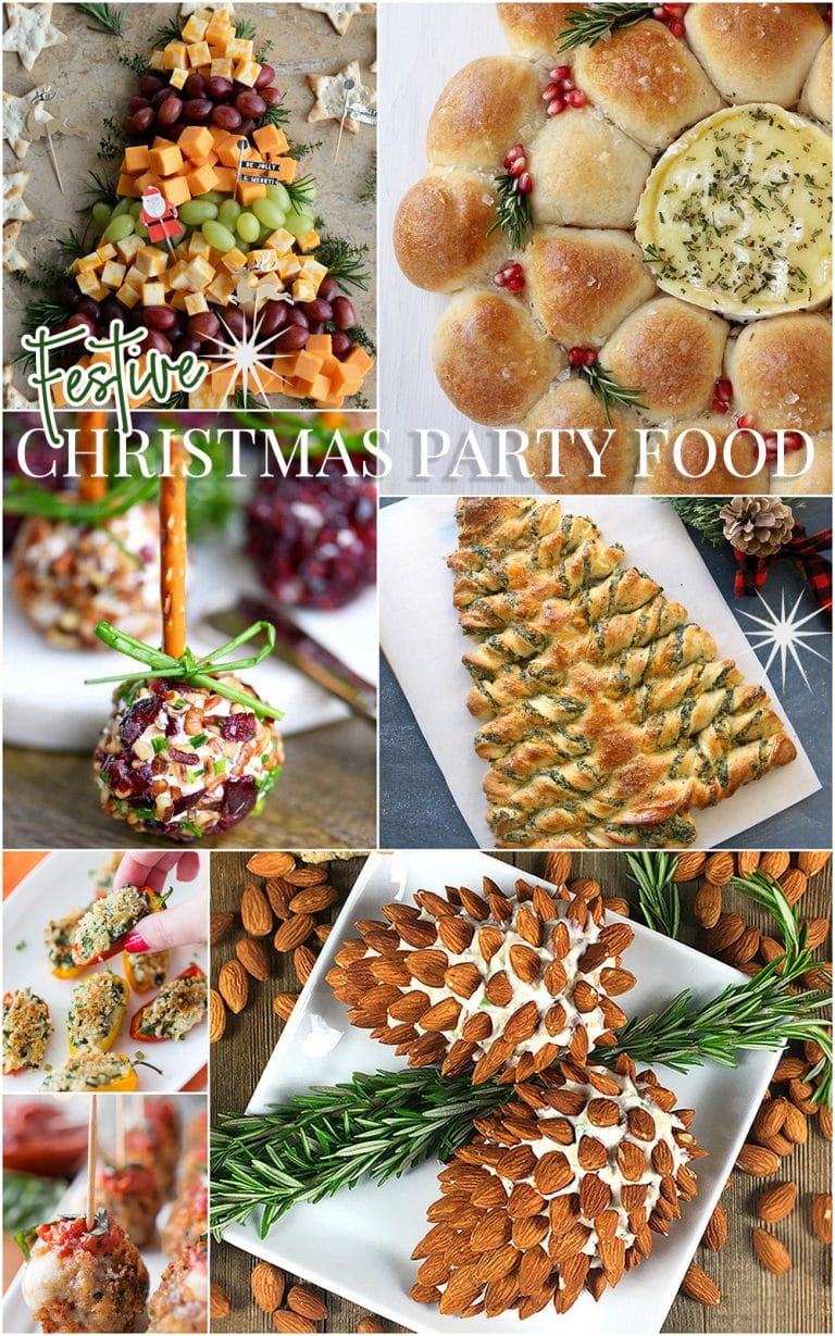 Festive Christmas Party Food Ideas - Pizzazzerie
