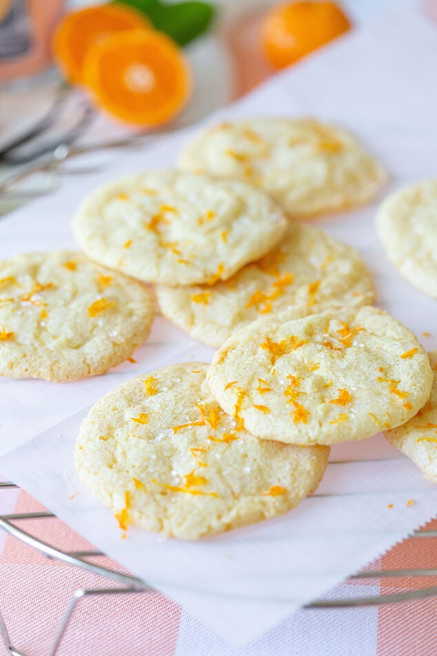 Tangerine Vanilla Sugar Cookies | Pizzazzerie