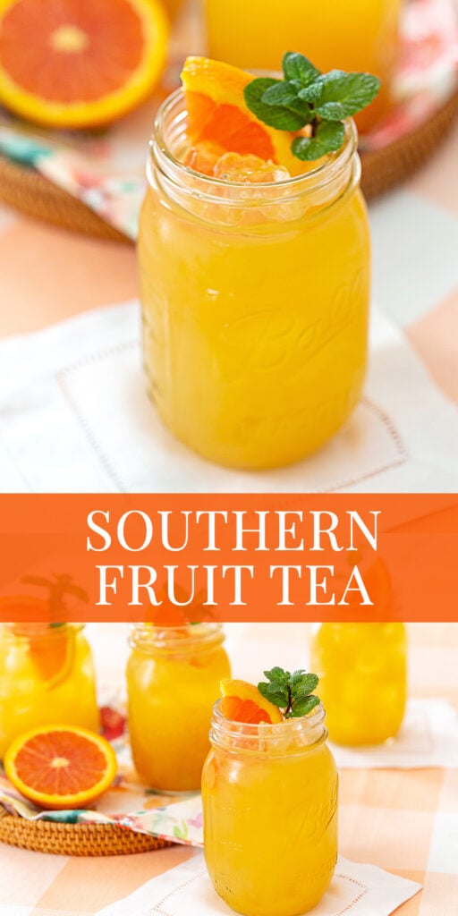 How to Make Southern Fruit Tea | Pizzazzerie