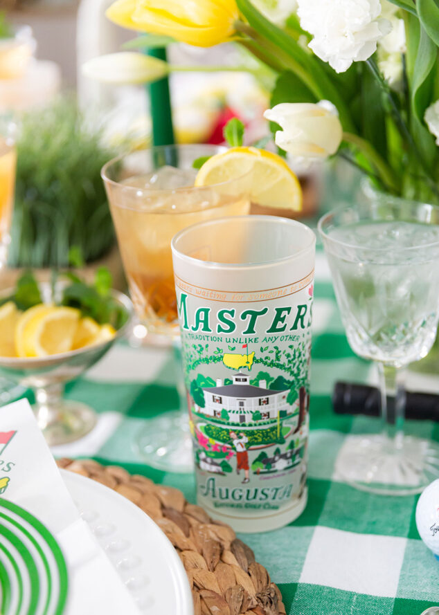 Masters Golf Tournament Tablescape - Pizzazzerie