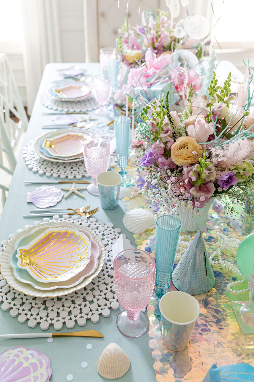 A Mermaid Birthday Party to Inspire! - Pizzazzerie