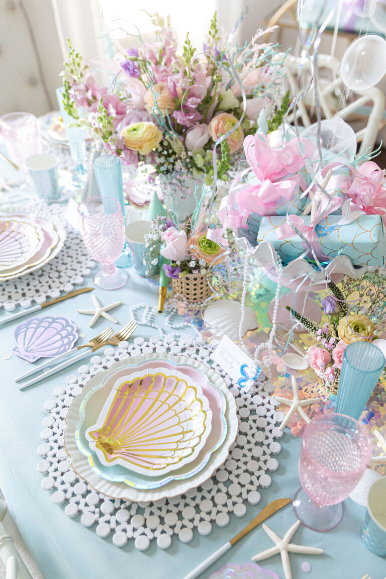 A Mermaid Birthday Party to Inspire! - Pizzazzerie